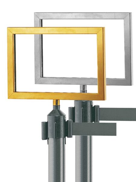 Marco para colocar carteles en postes – PLV, Cartelería, Portaprecios ...