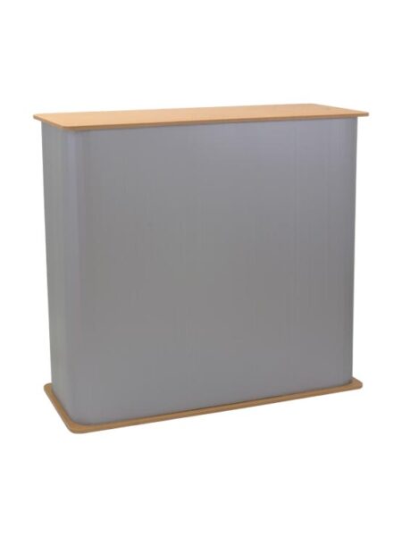 Mostrador recto con fijación por velcro que incluye bolsa