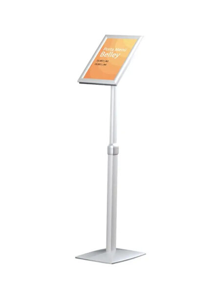 Porta Menús ajustable – PLV, Cartelería, Portaprecios, y equipamiento ...