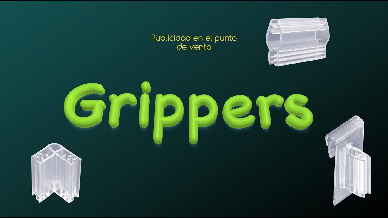 Master grip adhesivo realizado en plástico transparente (50 unidades)